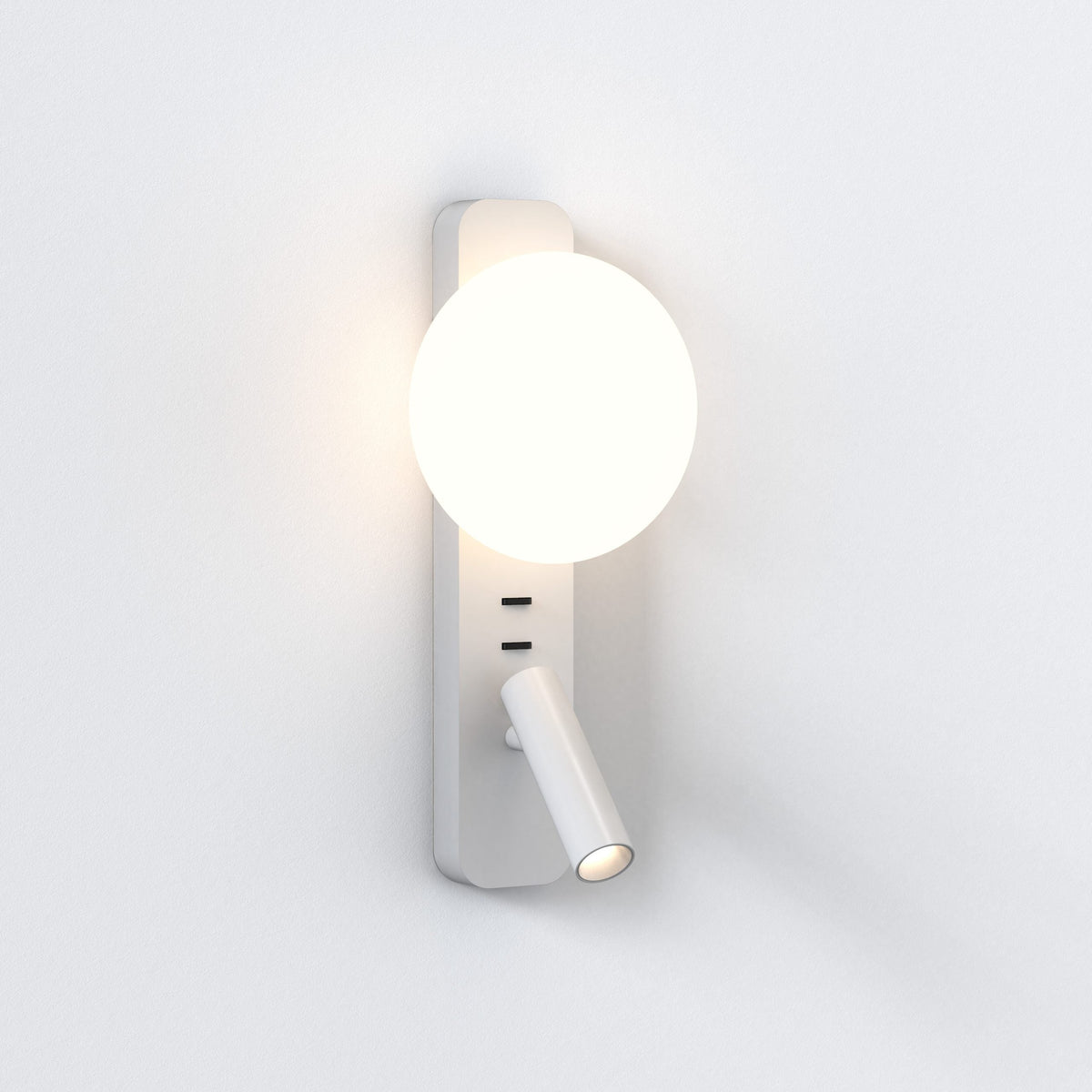 Astro Zeppo Reader Wall Light Matt White – Amos Lighting + Home