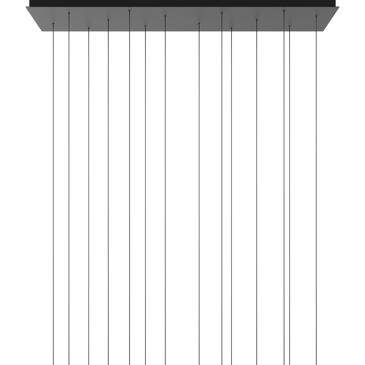 Lodes Rectangular Cluster Light Canopy – Amos Lighting + Home