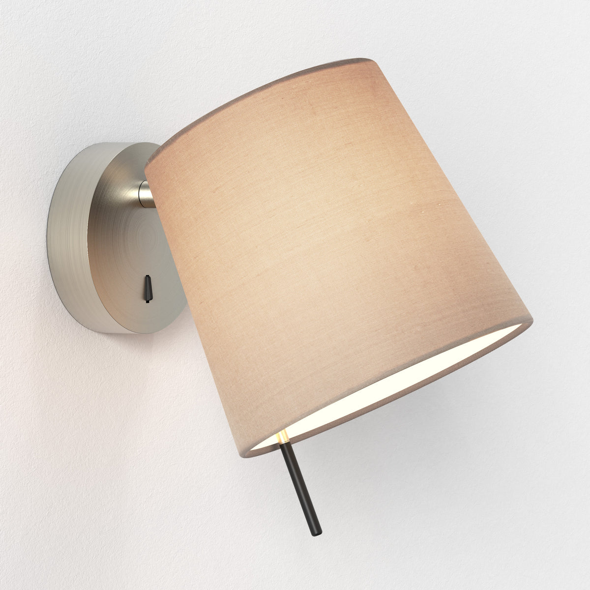 Astro Mitsu Wall Base Matt Nickel Interior Wall Light – Amos Lighting ...