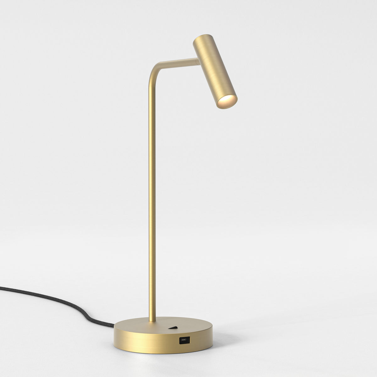 Astro Enna Desk USB C Matt Gold Interior Table Light – Amos Lighting + Home