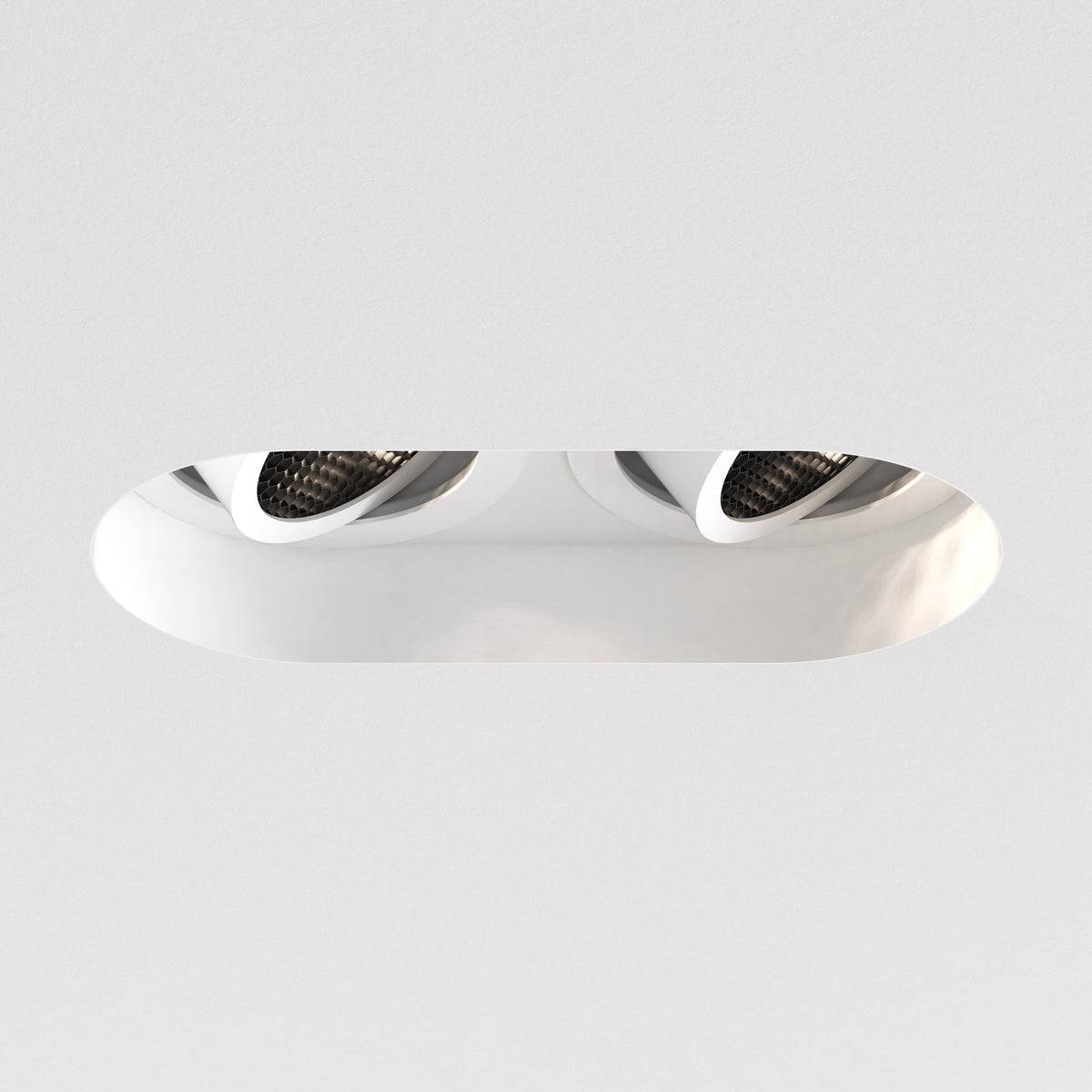 Astro Trimless Round Twin Adjustable Matt White Interior Downlight ...