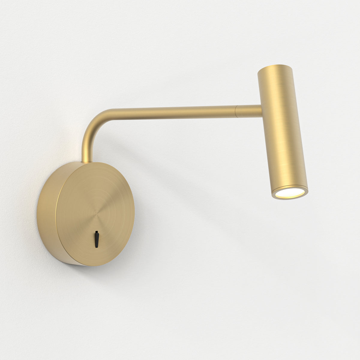 Astro Enna Wall LED Matt Gold Interior Reading Light – Amos Lighting + Home