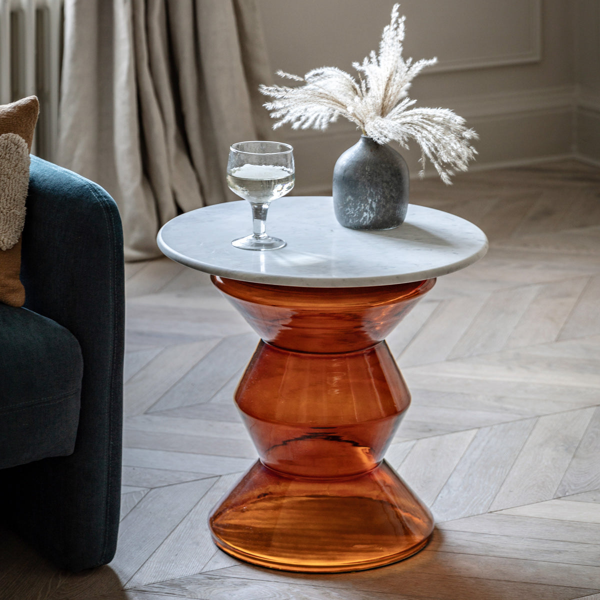 Amos Turin Side Table Orange – Amos Lighting + Home