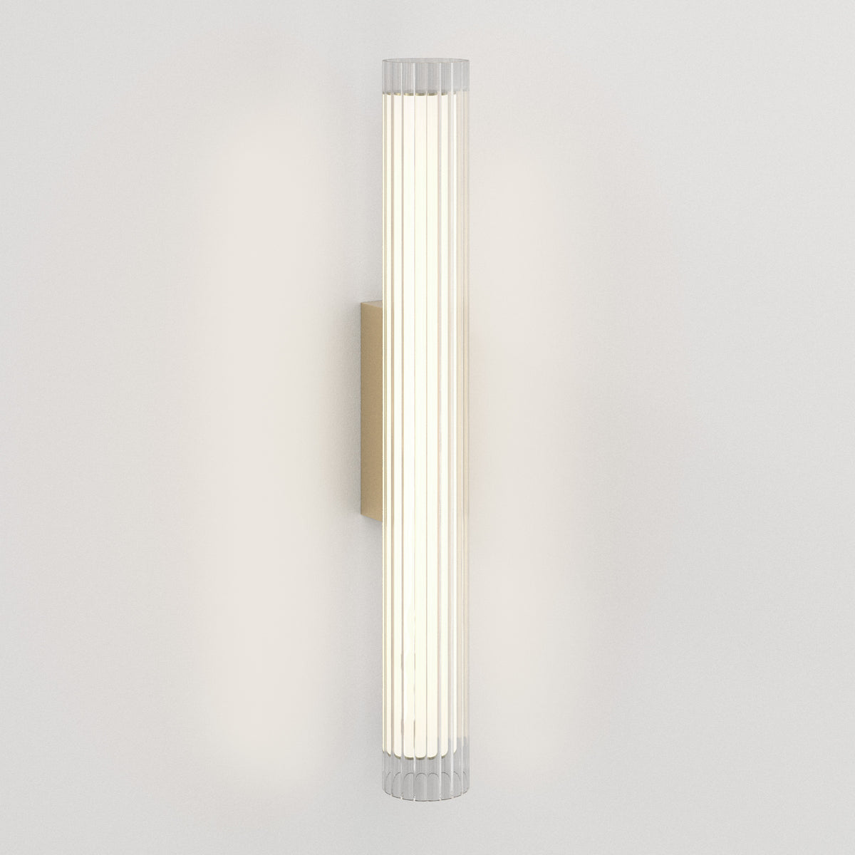 Astro io 665 Matt Gold Bathroom Wall Light – Amos Lighting + Home
