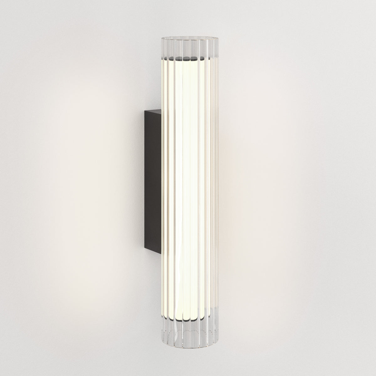 Astro io 420 Matt Black Bathroom Wall Light – Amos Lighting + Home