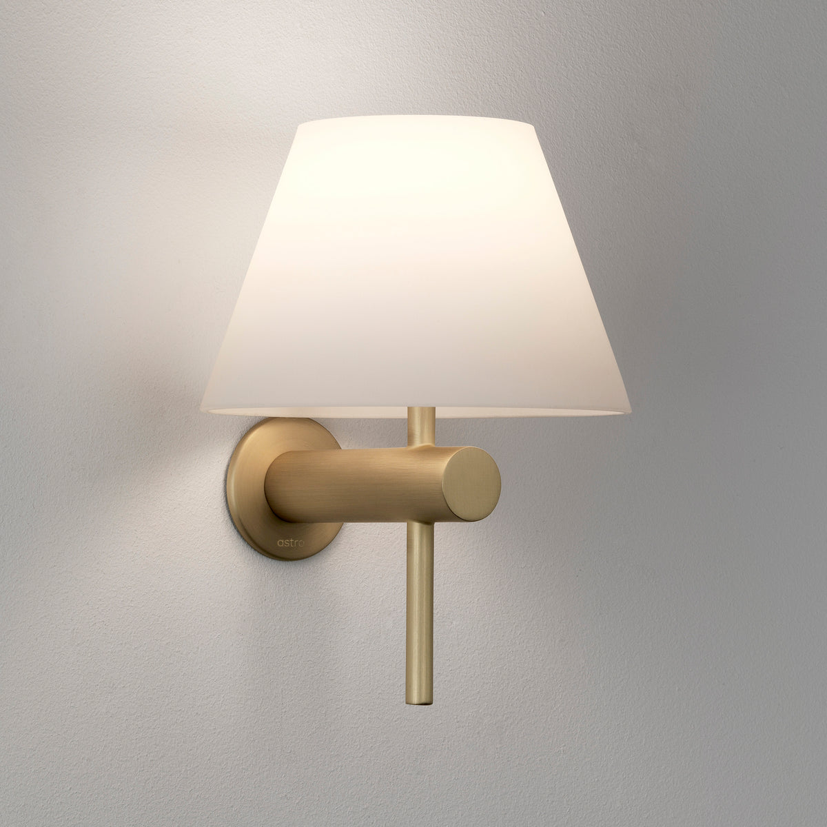 Astro Roma Matt Gold Bathroom Wall Light – Amos Lighting + Home