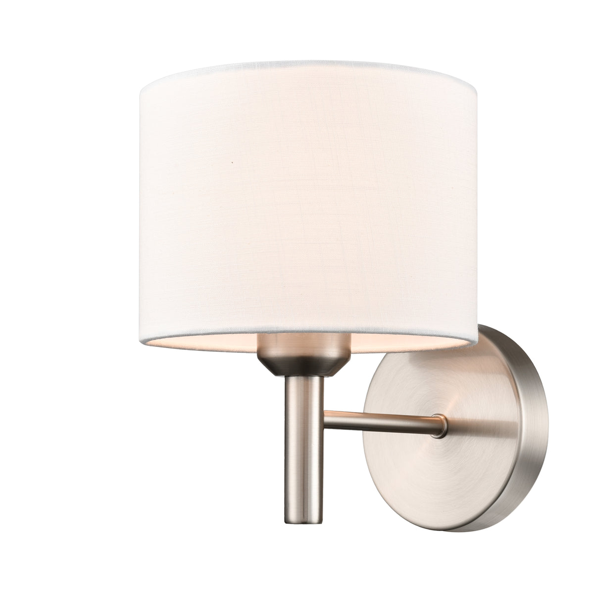 Franklite Barolo Wall light in Satin Nickel – Amos Lighting + Home