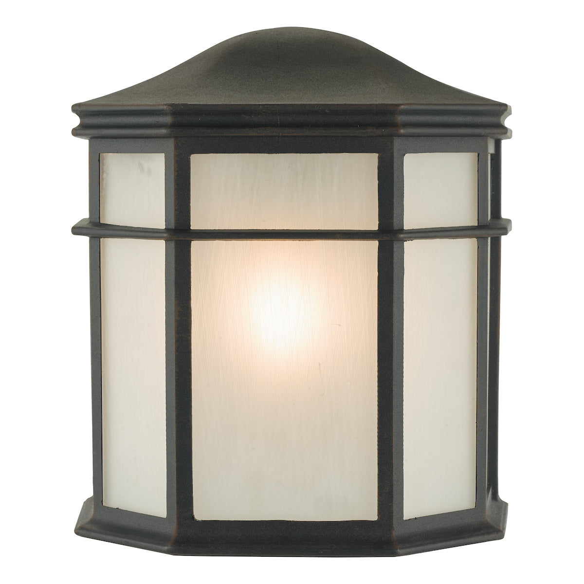 Dar Dulbecco Outdoor Wall Light Black Opal Acrylic IP44 – Amos Lighting ...