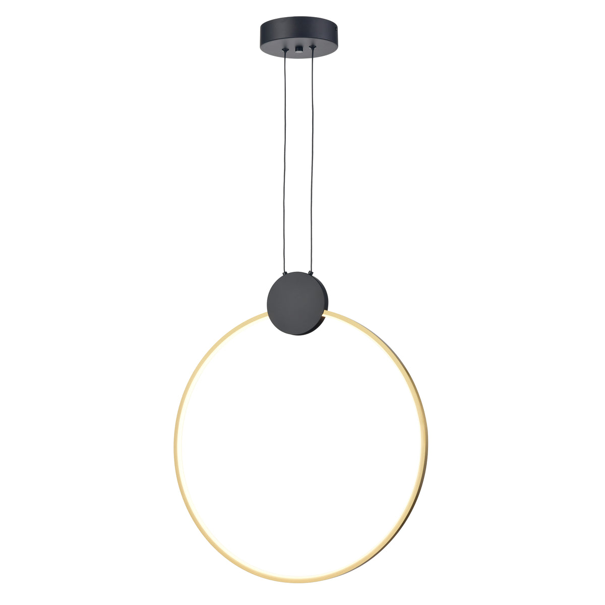 Franklite Eclipse Large LED Hoop Pendant – Amos Lighting + Home