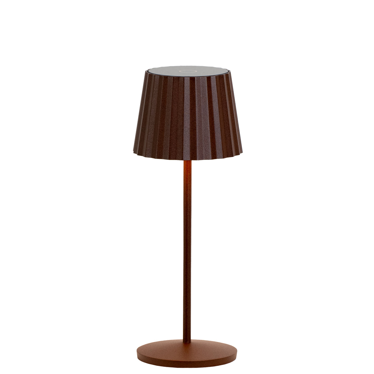 Franklite Explorer Portable Table Lamp in Rust IP65 – Amos Lighting + Home