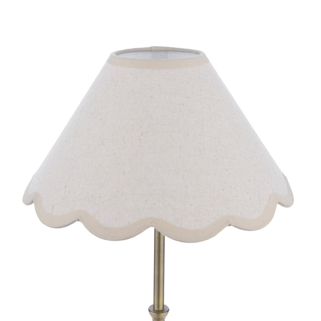 Laura Ashley Cordwell Table Lamp Matt Antique Brass | Timeless Elegant ...