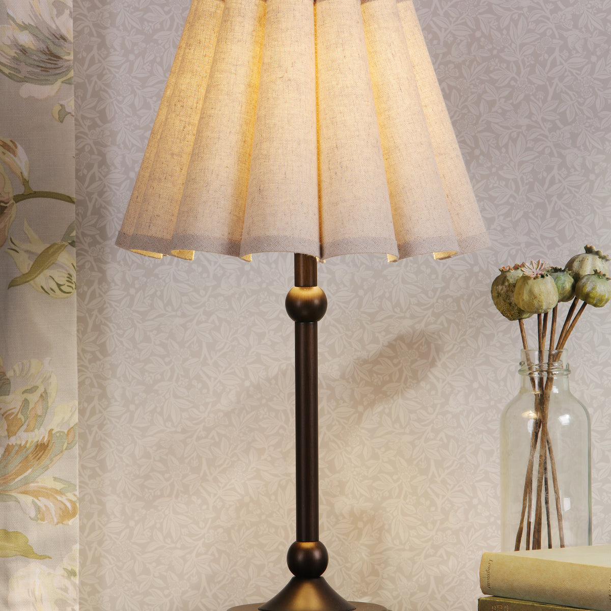 Laura Ashley Holwell Table Lamp Antique Bronze | Understated Elegance ...
