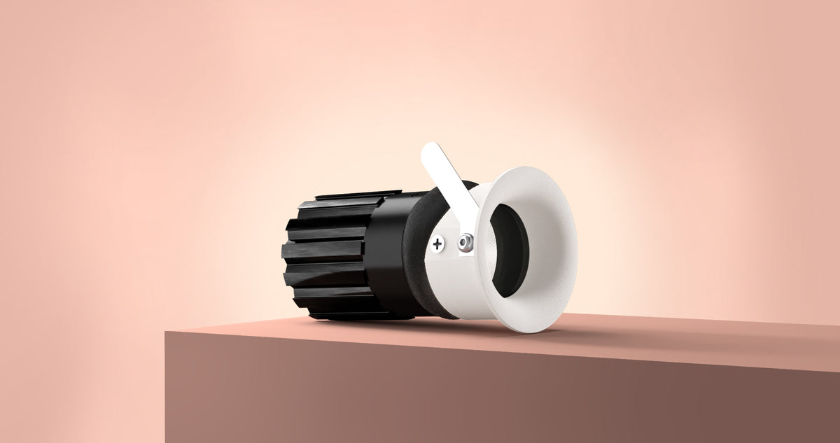 Orluna Curve Mini Adjustable LED Downlight – Amos Lighting + Home