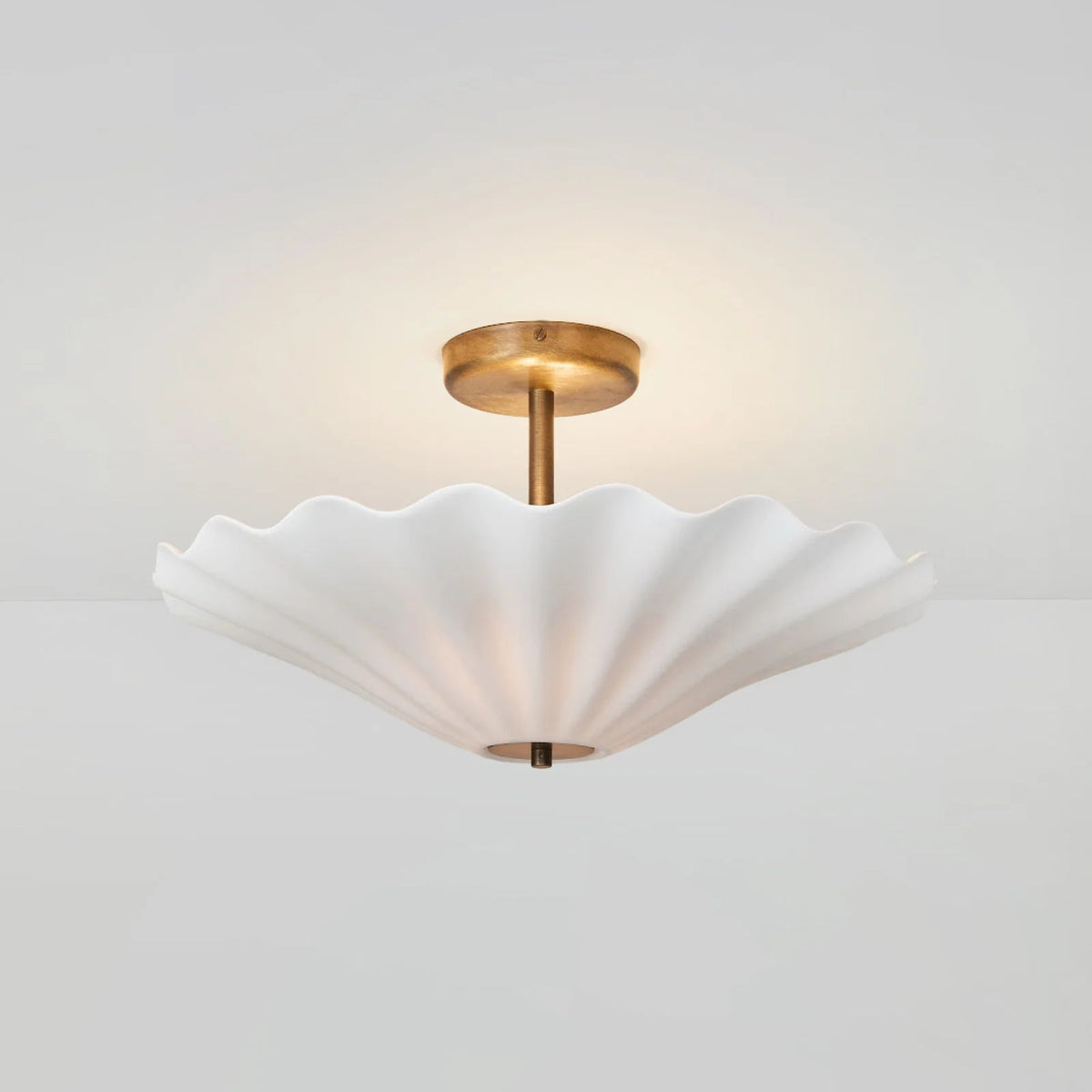 Original BTC Christie Semi Flush Ceiling Light – Amos Lighting + Home