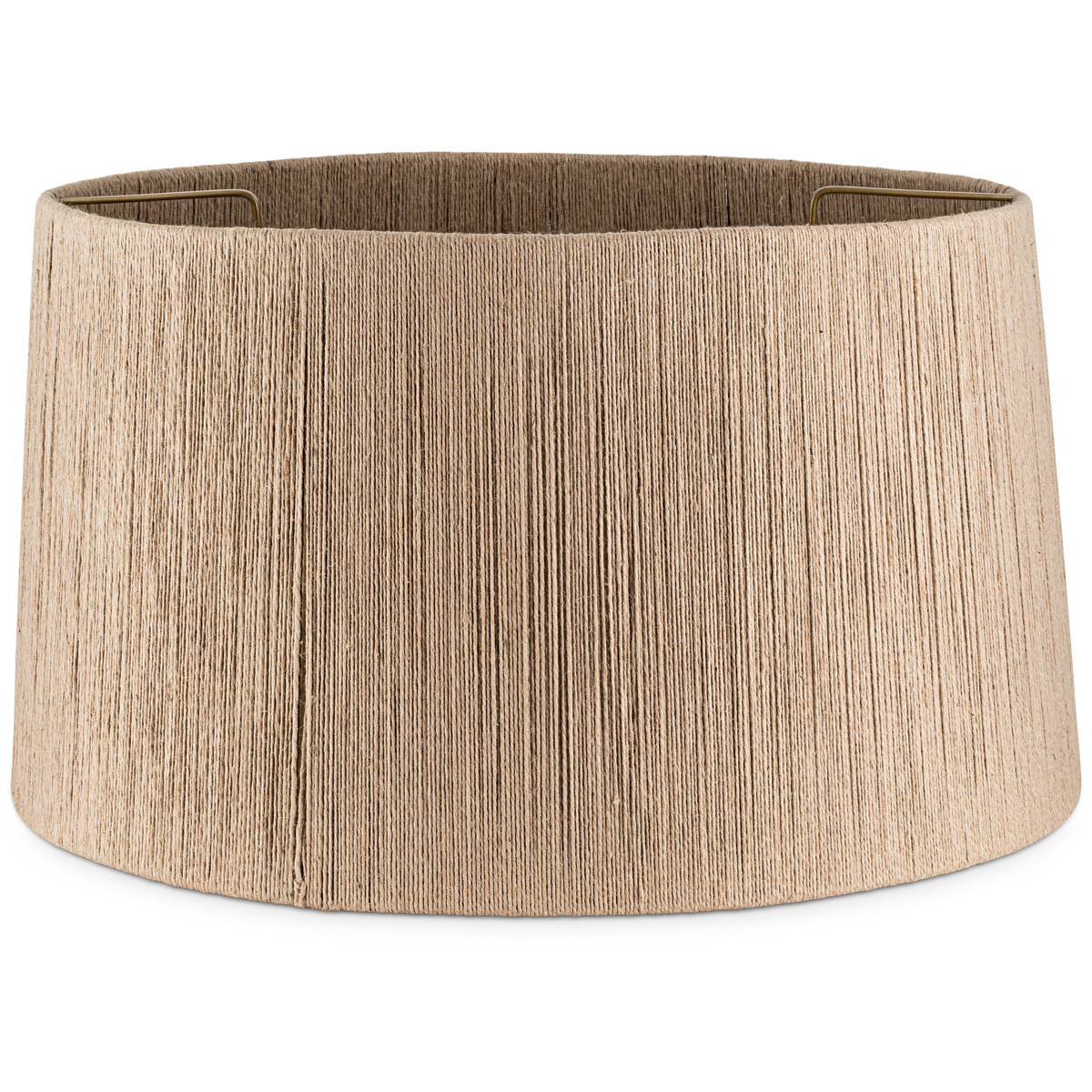 Nkuku Tiwa Woven Jute Lampshade Natural Extra Large 46cm – Amos ...