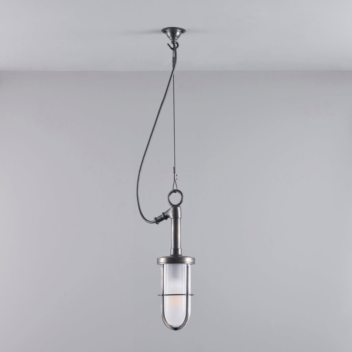 Davey Lighting Ship's Well Glass Bathroom Pendant Frosted IP44 – Amos ...