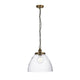 Endon Hansen Grand Pendant Antique Brass – Amos Lighting + Home
