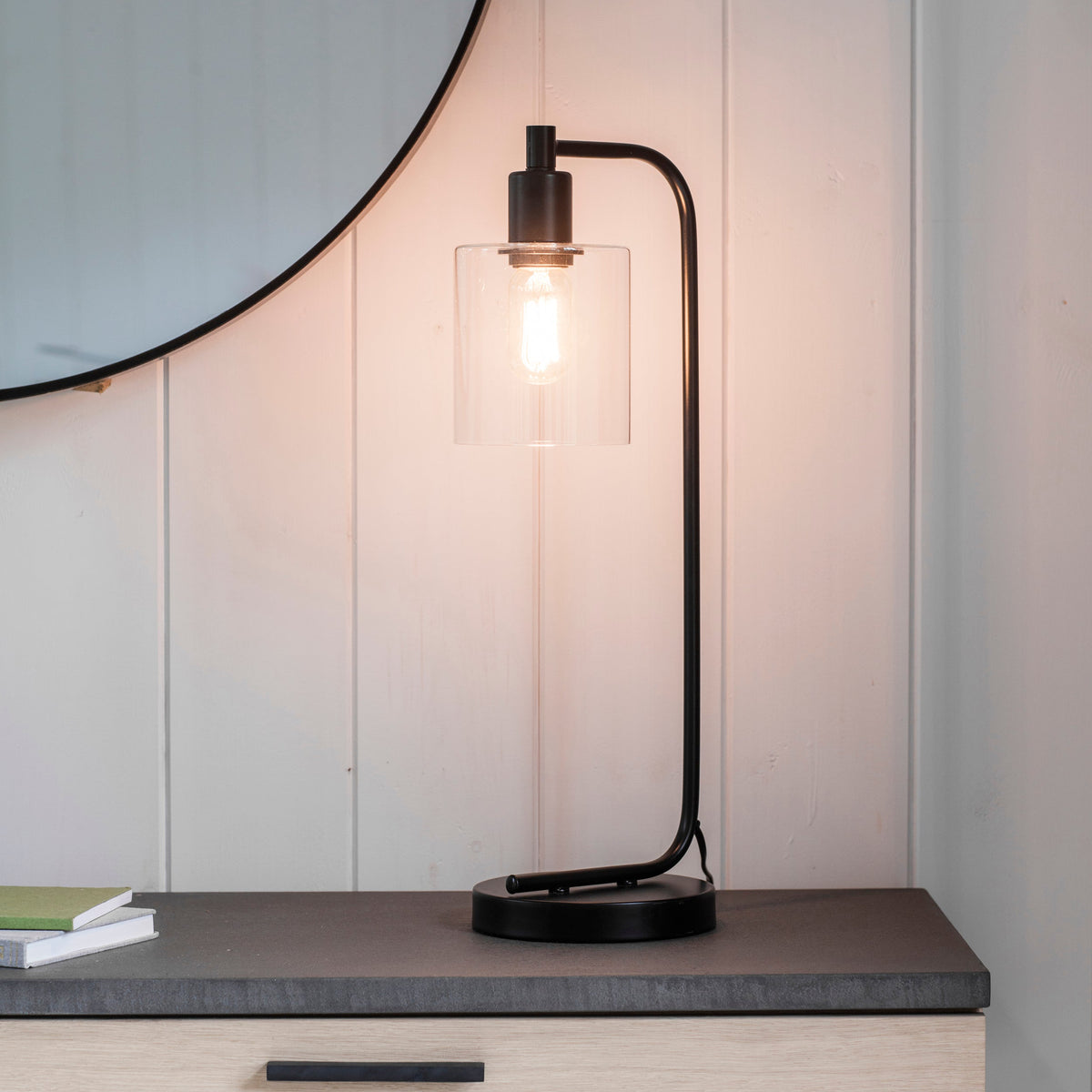 Endon Toledo Table Lamp Black – Amos Lighting + Home