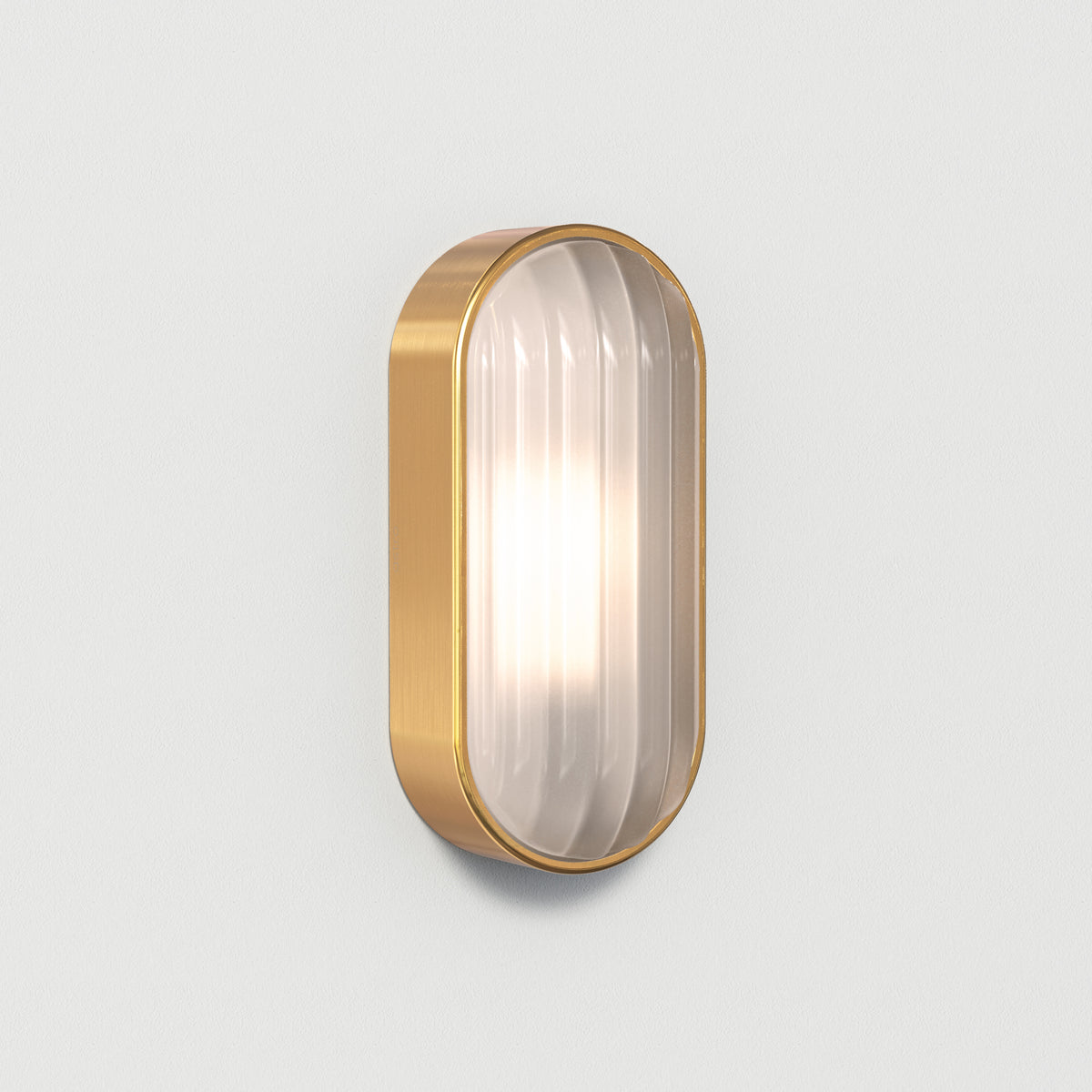 Astro Montreal Oval PVD Brushed Brass Coastal Wall Light – Amos ...