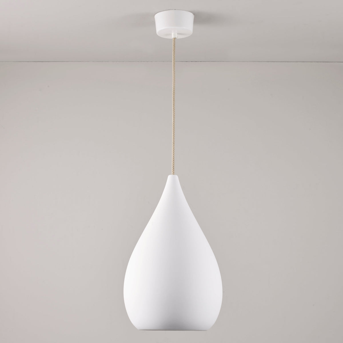 Original BTC Drop One Large Pendant, Natural Matt – Amos Lighting + Home