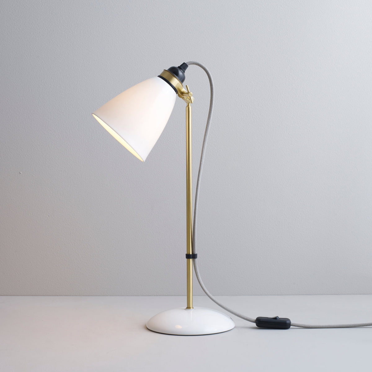 Original BTC Hector 30 Table Light, Grey Cable – Amos Lighting + Home