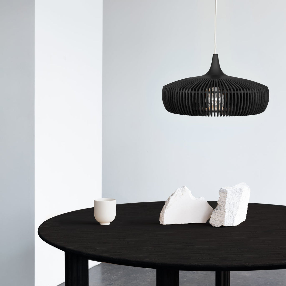 Umage Clava Dine Wood Shade Black Oak – Amos Lighting + Home