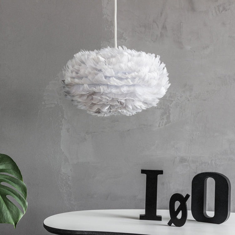 Umage Eos Mini Light Grey Feather Shade – Amos Lighting + Home